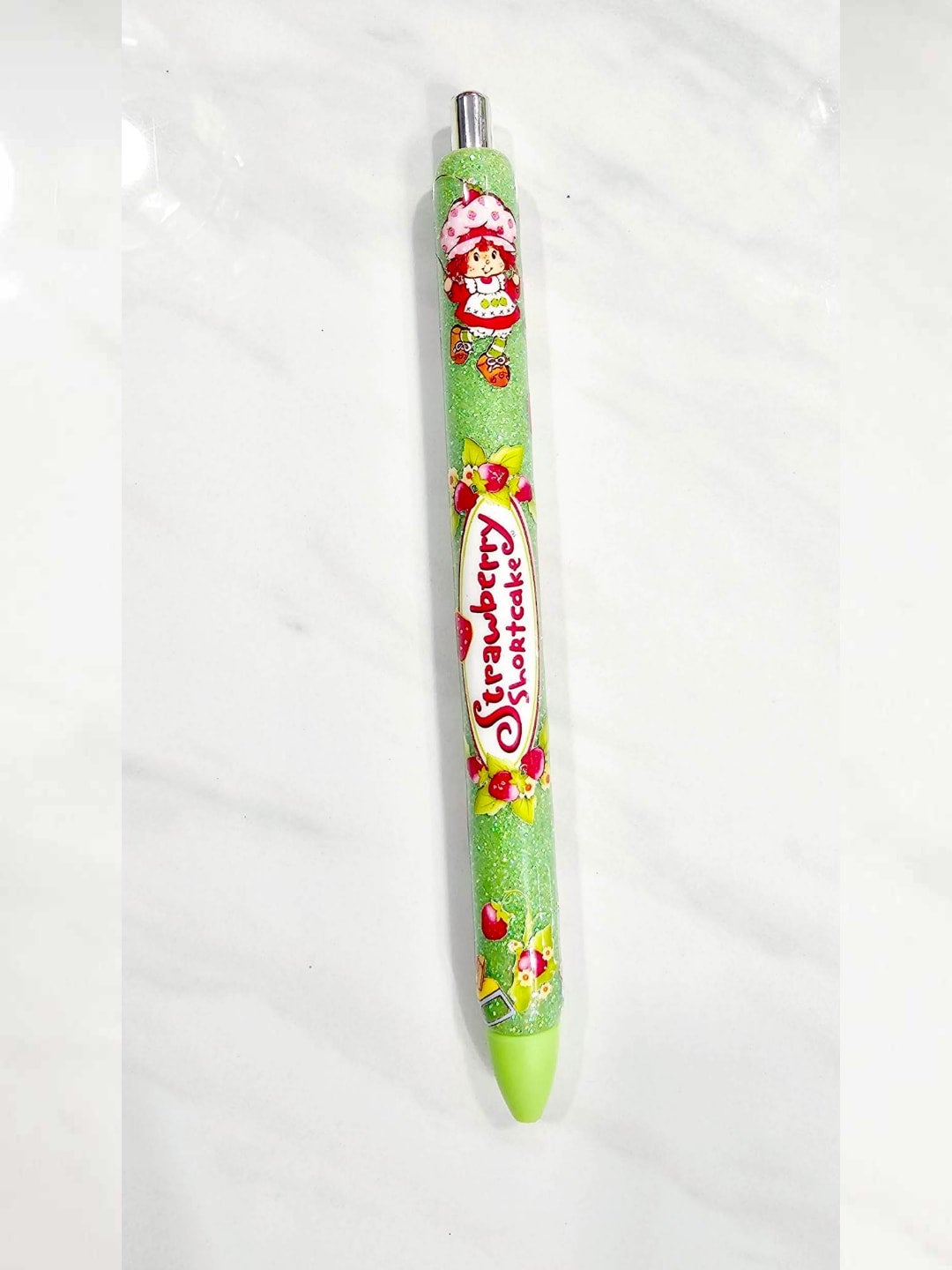Strawberry Shortcake Gel Pen | Fina's Fabulous Designs